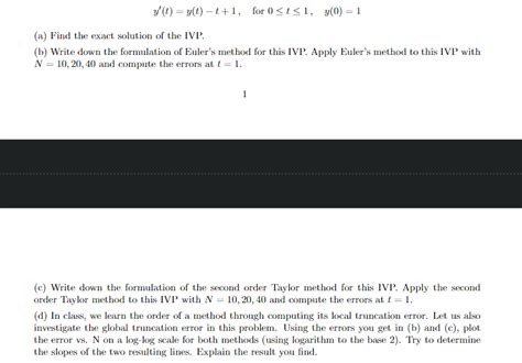 Solved C ﻿write Down The Formulation Of The Second Order