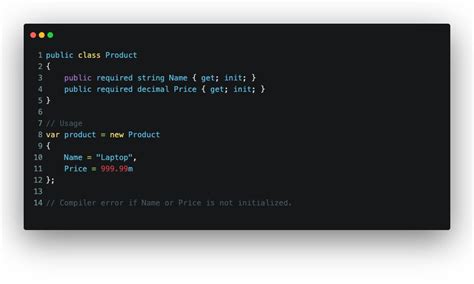 Csharp Dotnet Csharp11 Requiredmembers Softwaredevelopment Programmingtips Cleancode