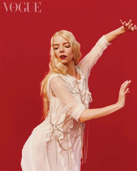 Anya Taylor Joy For Vogue Mexico October Anya Taylor Joy Photo