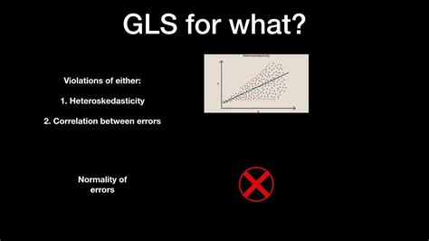 A Basic Introduction To Generalized Least Squares Galaxyai