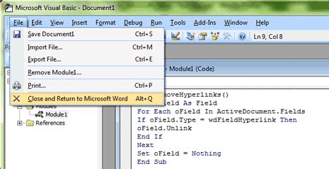 Pastermost Blogg Se How To Disable Links In Word 2007