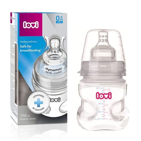 Lovi Medical + Bottle With Dynamic Teat 150ml