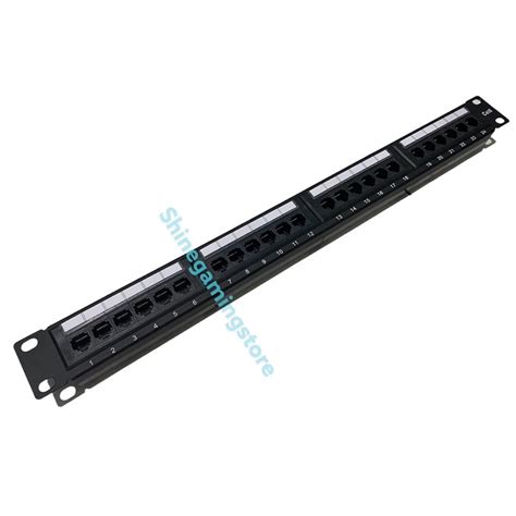 Jual Patch Panel 24port Cat6 Rj45 Shopee Indonesia