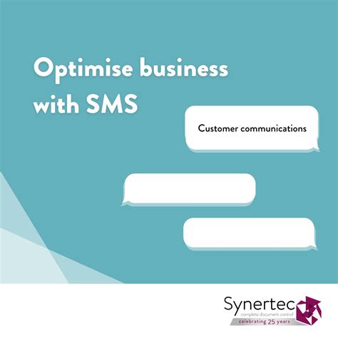 Unlock Your Businesss Full Potential With Sms Automation Synertec Ltd