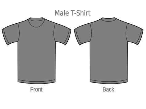 Gray T Shirt Clip Art At Vector Clip Art Online Royalty