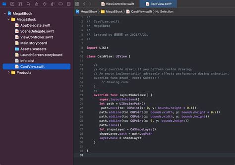 13 利用 page control，segmented control，button and gesture 更換內容 咒術迴戰輪播角色卡 彼得潘的 swift ios app 開發教室