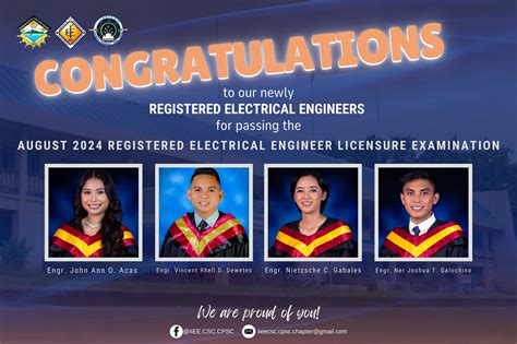 Congratulations To The Newest Iiee Csc Cpsc Chapter