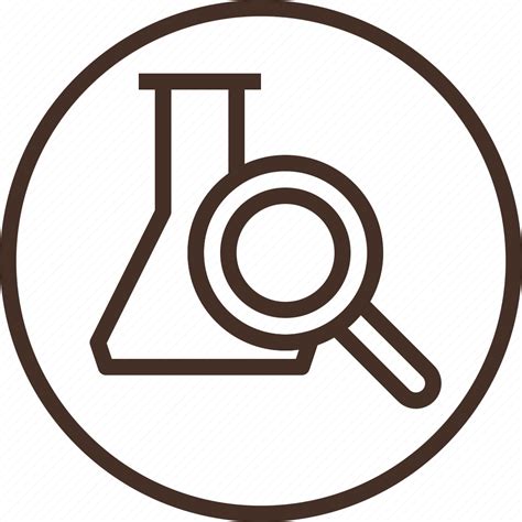 Analytical Badge Chemistry Education Logo Science Icon Download