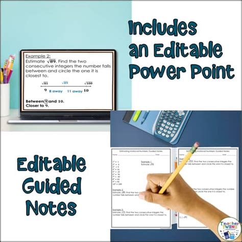 Number Systems Unit Rational Irrational Numbers Square Roots 8th Grade Math