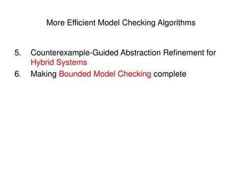 Ppt Model Checking For Embedded Systems Powerpoint Presentation Free