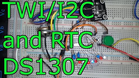 Ds1307 Rtc Interfacing With Avr Microcontroller Interfacing Ds1307 Rtc
