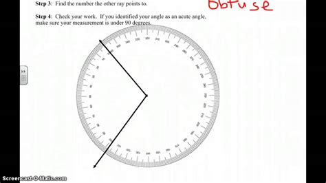 Full Circle Protractor Youtube