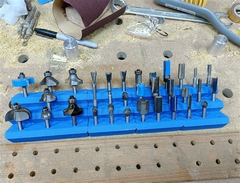 1 4 Router Bit Holder By AnotherHowie Download Free STL Model Printables Com