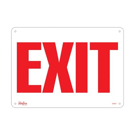 Exit Sign