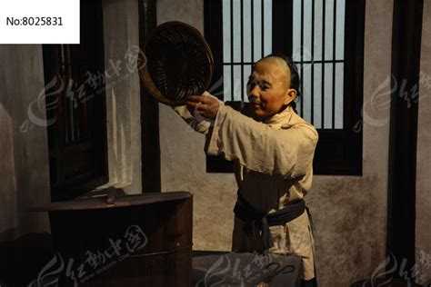 蜡像清代农民高清图片下载红动中国