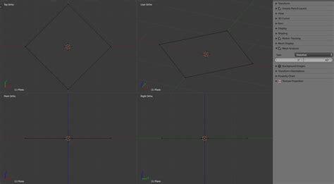 D Printing What Does Distortion In The Mesh Analysis Panel Do Blender Stack Exchange