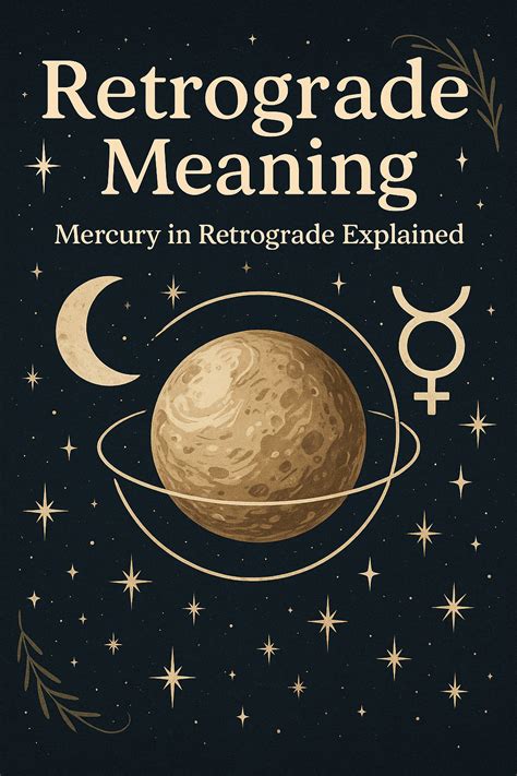 Retrograde Meaning What Mercury In Retrograde Really Means For Your S Goddess Provisions