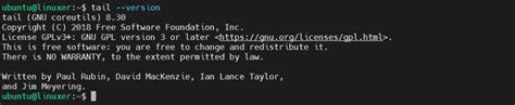Tail Command In Linux LinuxWays
