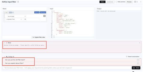 Create Or Explain Filter Rules Using The Celigo Ai Component Celigo