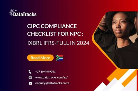 Cipc Compliance Checklist For Npc Ixbrl Ifrs Full In 2024 Datatracks