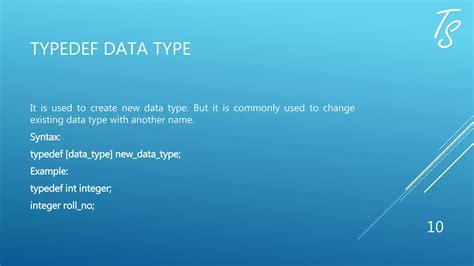 Data Types In C Pptx