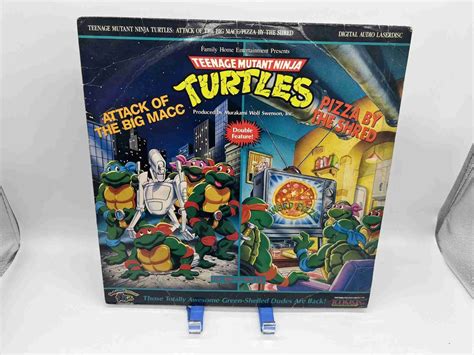 Teenange Mutant Ninja Turtles Laserdisc Ld Attack Of The Big Macc