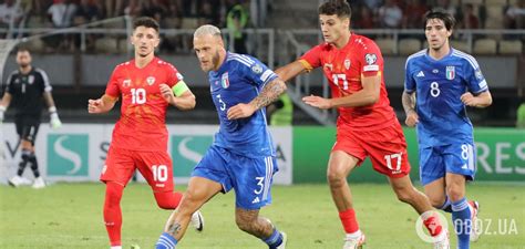 Де дивитись Італія Північна Македонія у відборі Євро 2024 з футболу Італія Північна Македонія