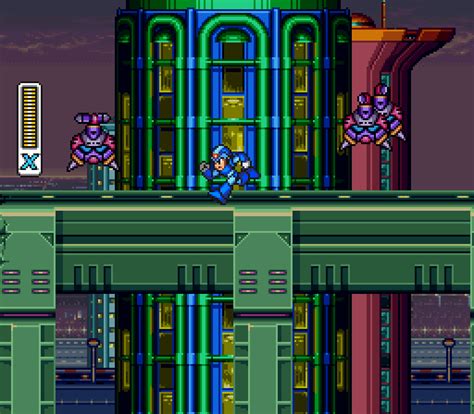 Mega Man X Snes 021 The King Of Grabs