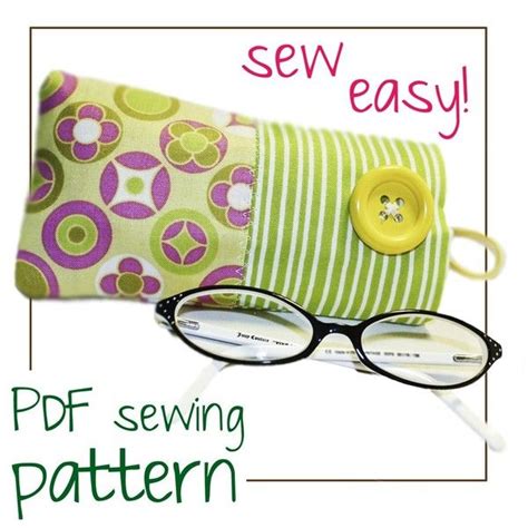 Eyeglass Case Pattern Free Sewing Leeonaimran