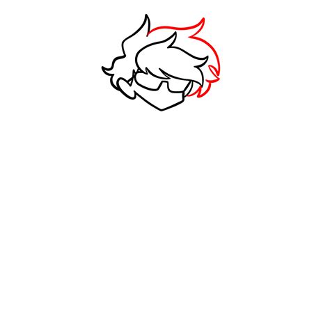 How To Draw EX Bob From FNF Vs Bob And Bosip SketchOk