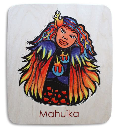Wooden Mahuika Puzzle Kiwi Made Toys