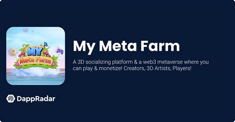 My Meta Farm Blockchain Game Overview Dappradar