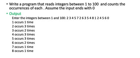 Solved • Write A Program That Reads Integers Between 1 To