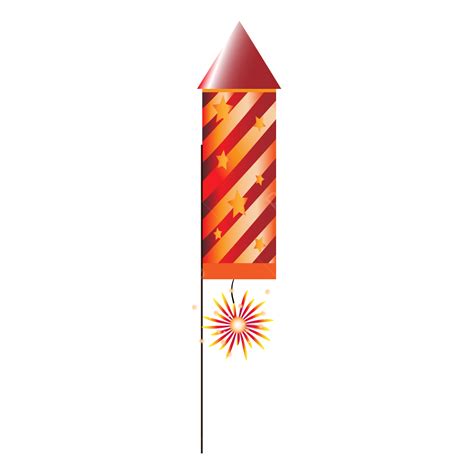 Firework Rocket Vector