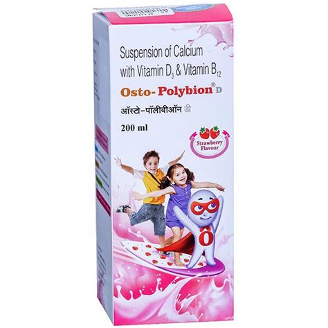Osto Polybion D Strawberry Flavour Syp 200 Ml— Wholesale Bulk