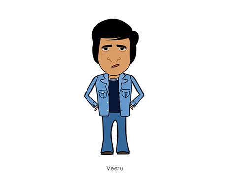 Sholay Character Illustrations On Behance