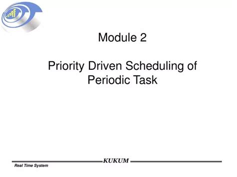 Ppt Module 2 Priority Driven Scheduling Of Periodic Task Powerpoint