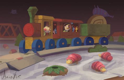 Olimar Red Pikmin Yellow Pikmin Blue Pikmin Louie And More Pikmin And More Drawn By