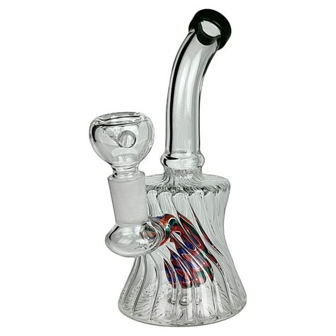 Bongo Mini Swirl 17cm Štýlové A Lacné Sklenené Bongo Bongoshopsk