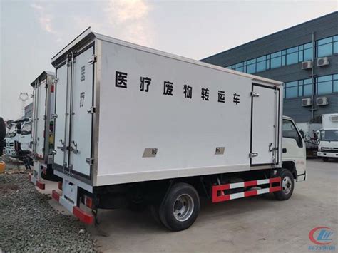 国六江铃医疗废物运转车配置及报价 冷藏车