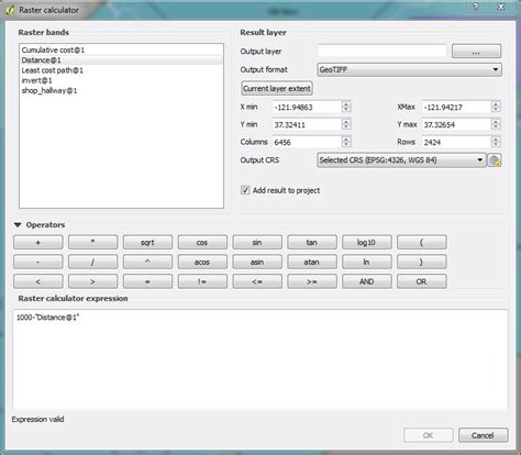 Inverting Values Of Raster File Using Qgis Geographic Information