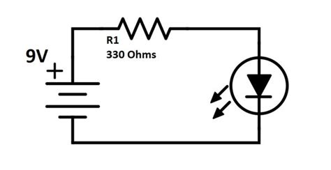 Basic Electronic Circuit Diagram