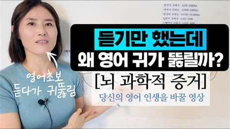 듣기만 해도 영어가 느는 과학적 증거 당신의 영어 인생을 바꿀 영상 Youtube