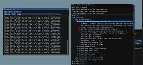 Few Bugs In The Console Log Example Issue 5721 Ocornut Imgui GitHub