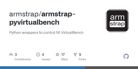 Github Armstraparmstrap Pyvirtualbench Python Wrappers To Control Ni Virtualbench
