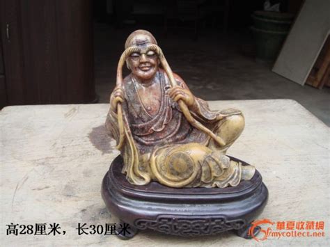 长眉罗汉佛像萨像萨铜像大山谷图库