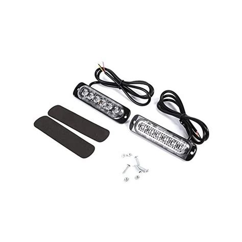 티몬 비즈 마켓 ★일본 직배송★natruss 1쌍 6led 긴급 경고등 12v 비상 신호등 긴 조사 거리 에너지 절약 점멸 경고 스트로보바 라 자동차용품 산업용품