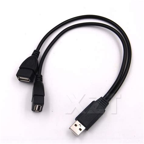 precio de fábrica usb 2 0 a 1 macho a 2 dual usb h grandado