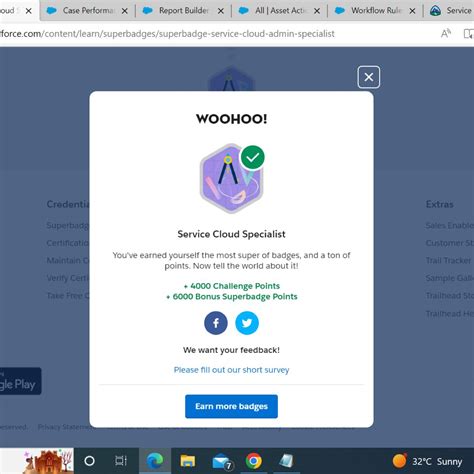 Sameer Chawhan On Linkedin Salesforce Superbadge Trailhead Developers Servicecloud Successful