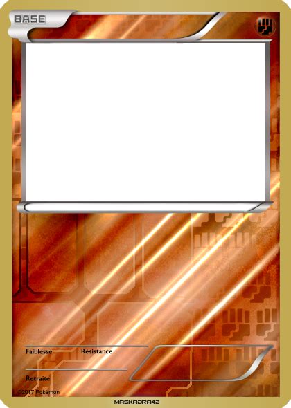 Fighting Pokemon Card By Maskadra42 On Deviantart